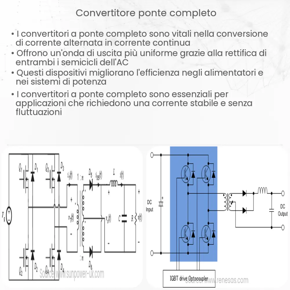 Convertitore ponte completo – Electricity – Magnetism