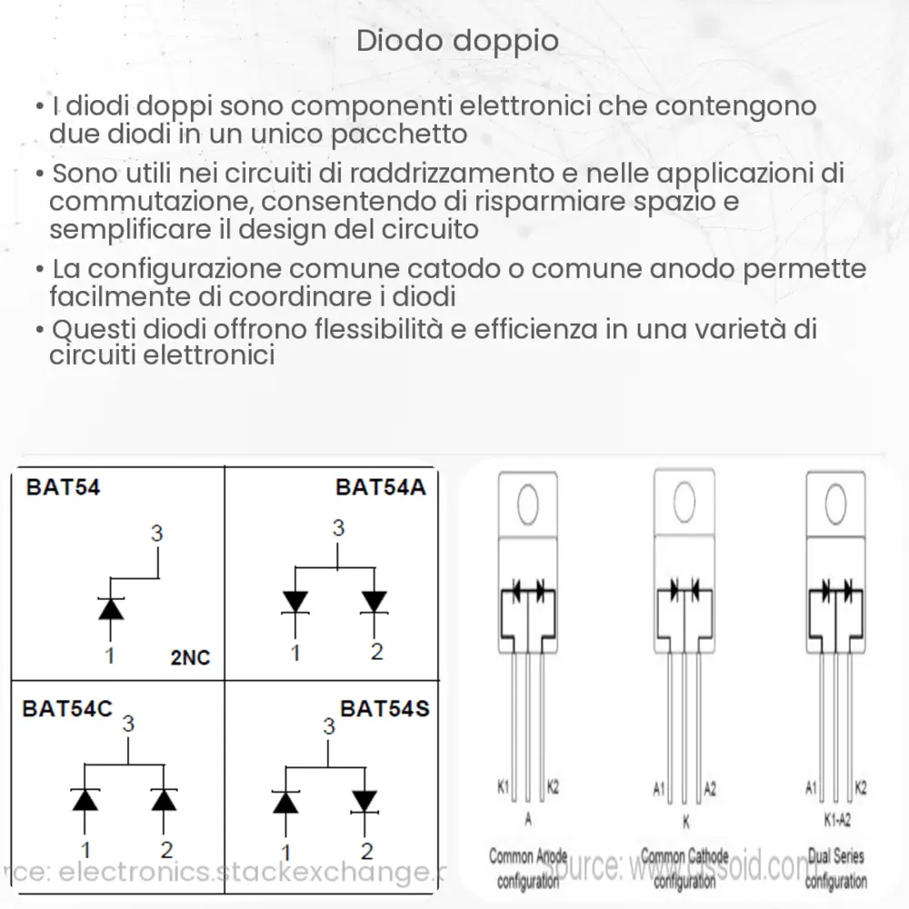 Diodo doppio – Electricity – Magnetism