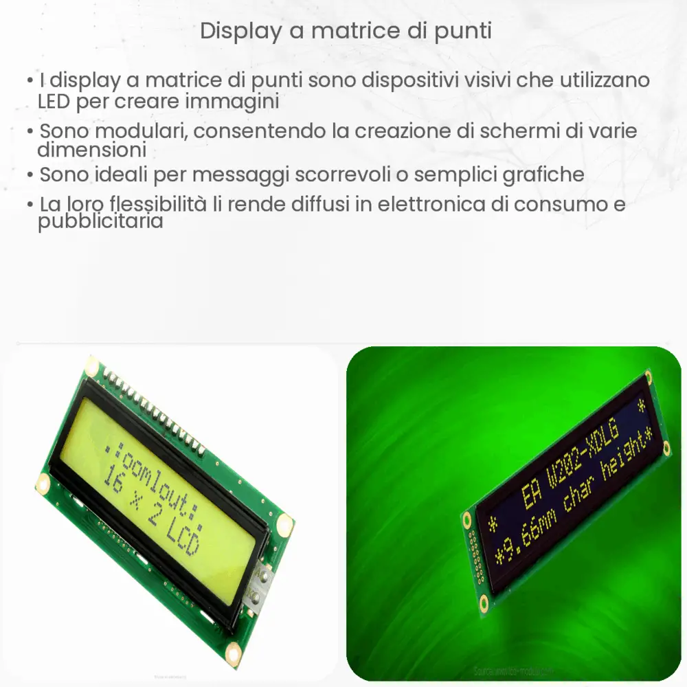 Display a matrice di punti – Electricity – Magnetism