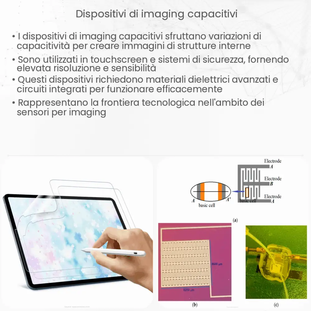 Dispositivi di imaging capacitivi| Come funziona, Applicazione e Vantaggi
