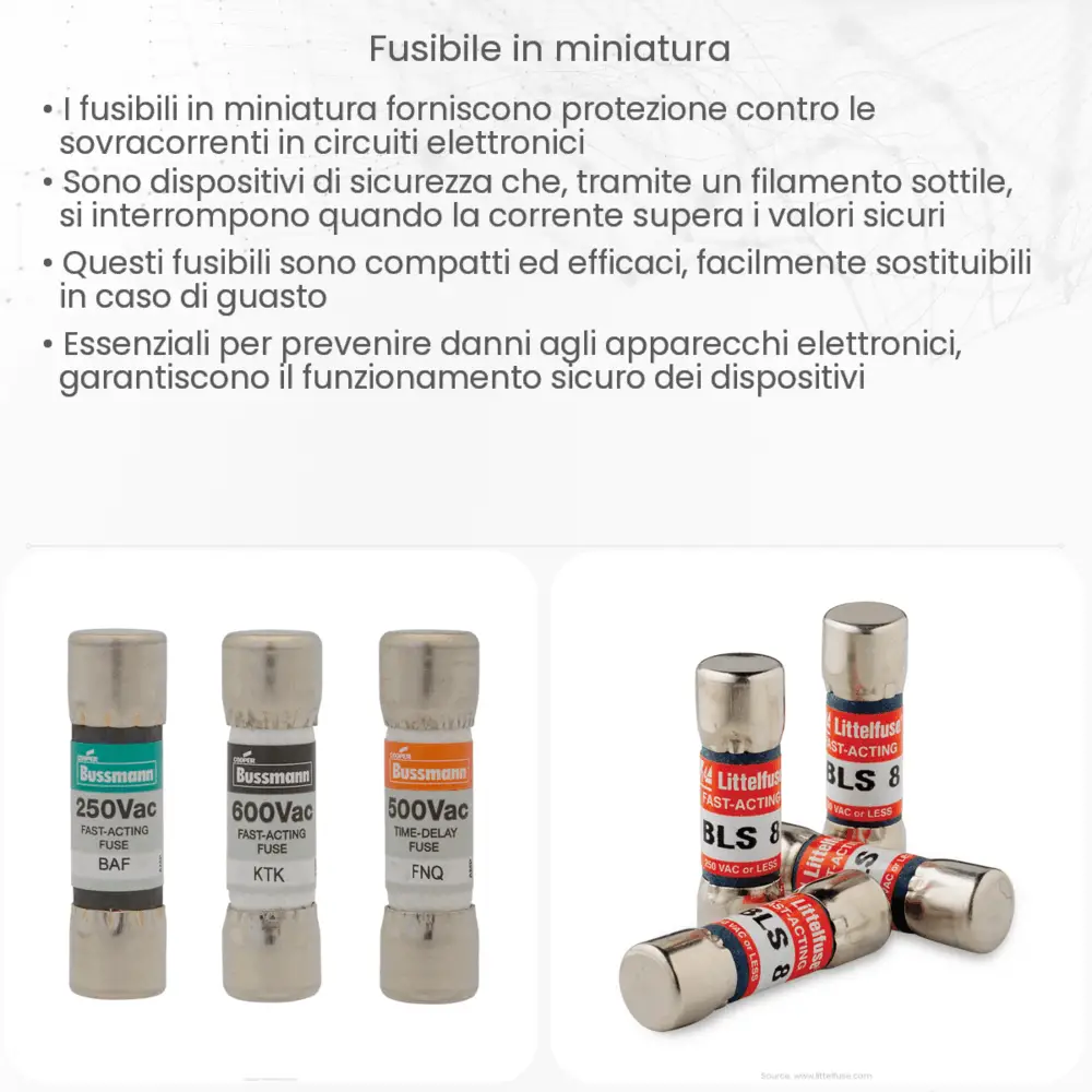 Fusibile in miniatura – Electricity – Magnetism