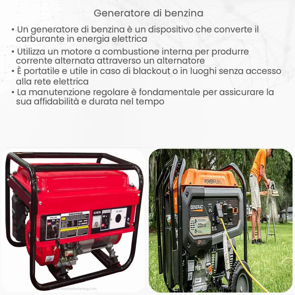 Generatore di benzina – Electricity – Magnetism