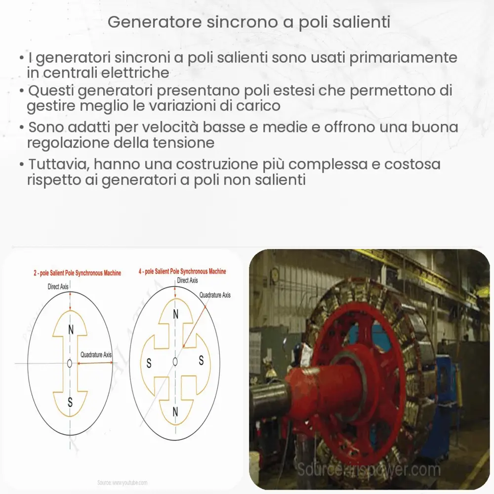 Generatori sincroni| Come funziona, Applicazione e Vantaggi