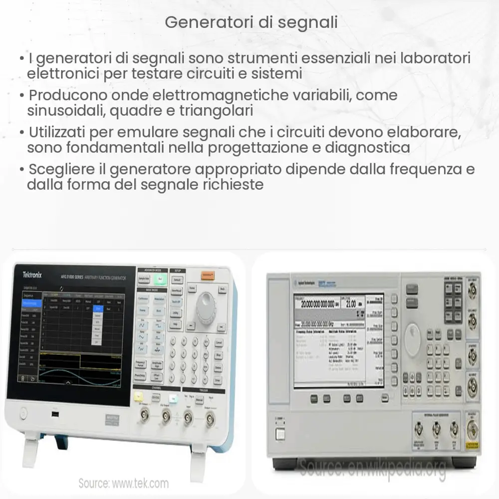 Generatori di segnali| Come funziona, Applicazione e Vantaggi