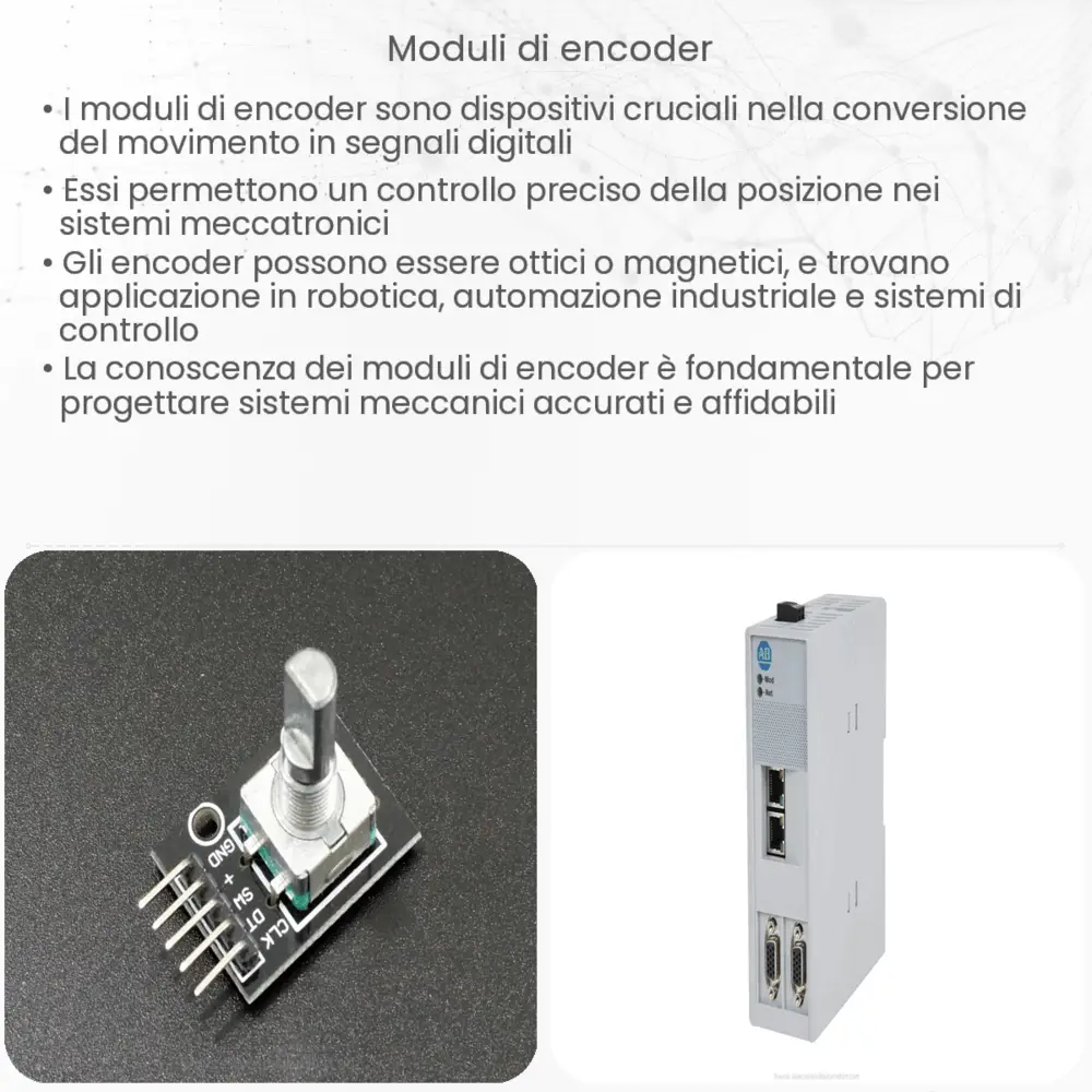 Encoder rotativi| Come funziona, Applicazione e Vantaggi