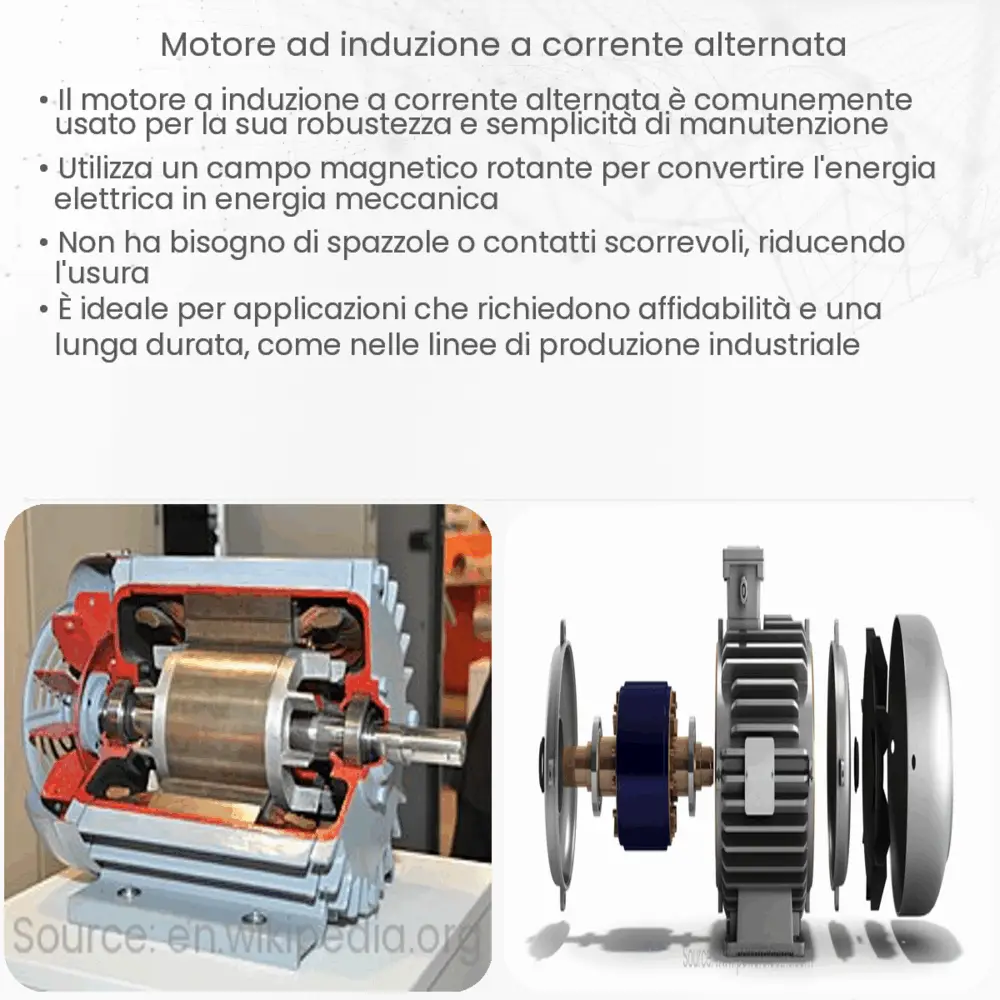 Motore ad induzione a corrente alternata| Come funziona, Applicazione e ...