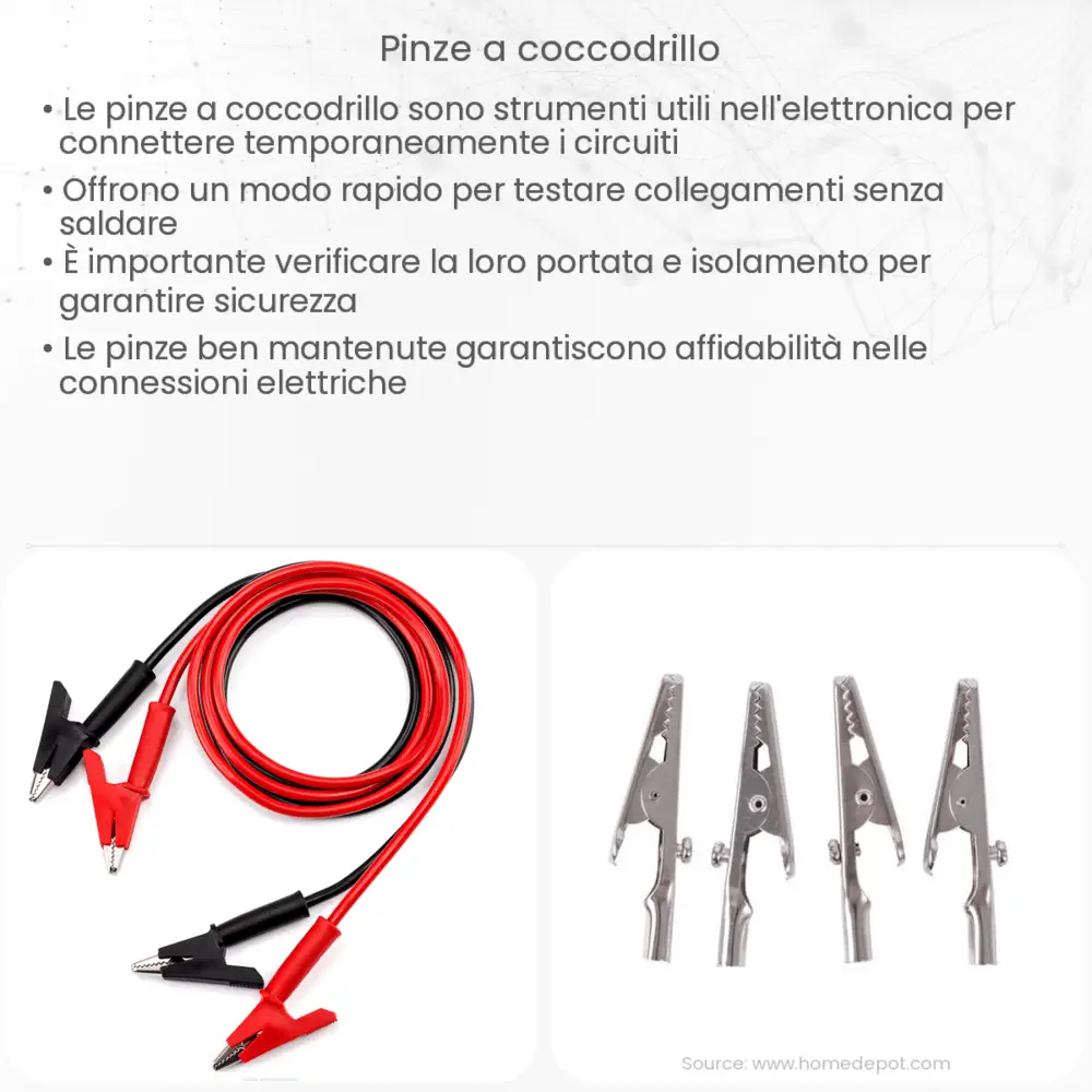 Pinze a Coccodrillo – Electricity – Magnetism