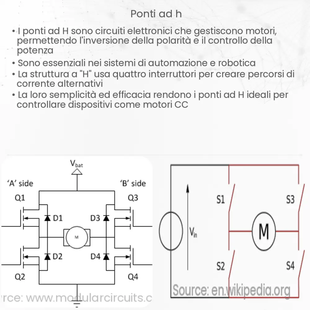 Cos'è un ponte H e come funziona?