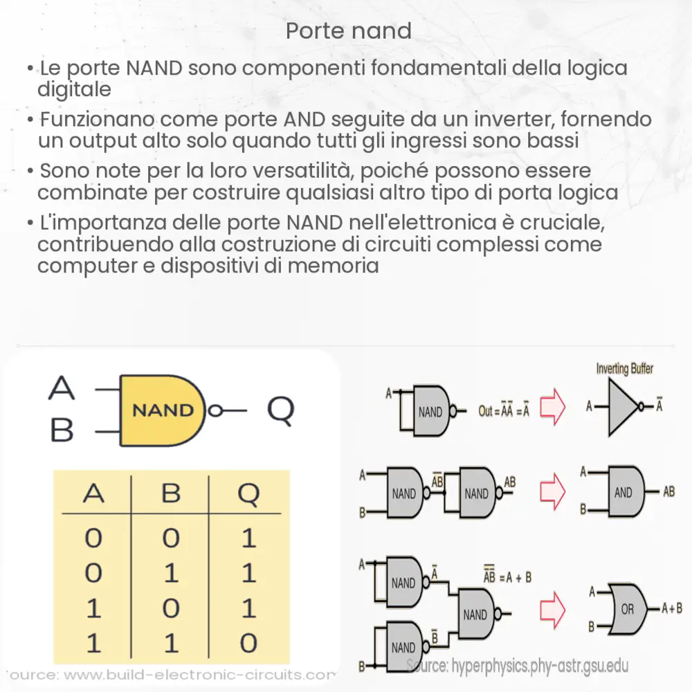 Porte NAND – Electricity – Magnetism