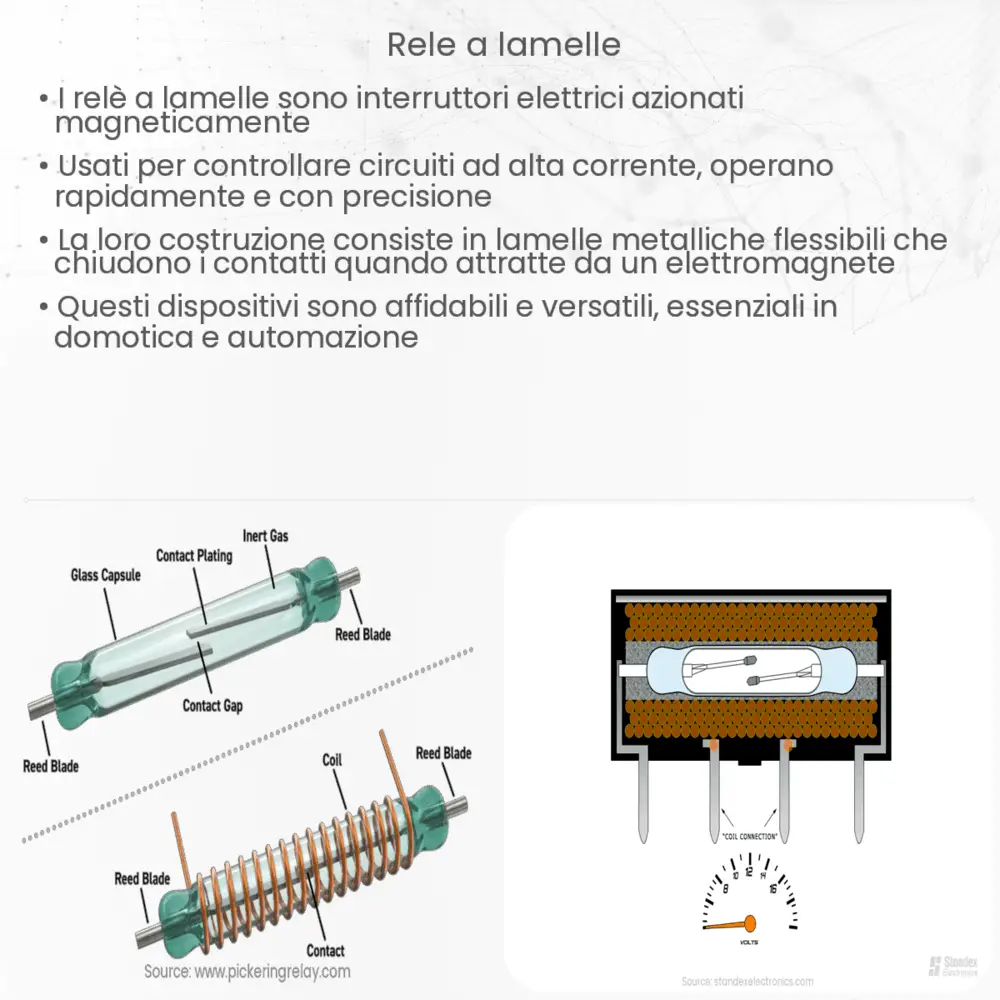 Relè Reed| Come funziona, Applicazione e Vantaggi