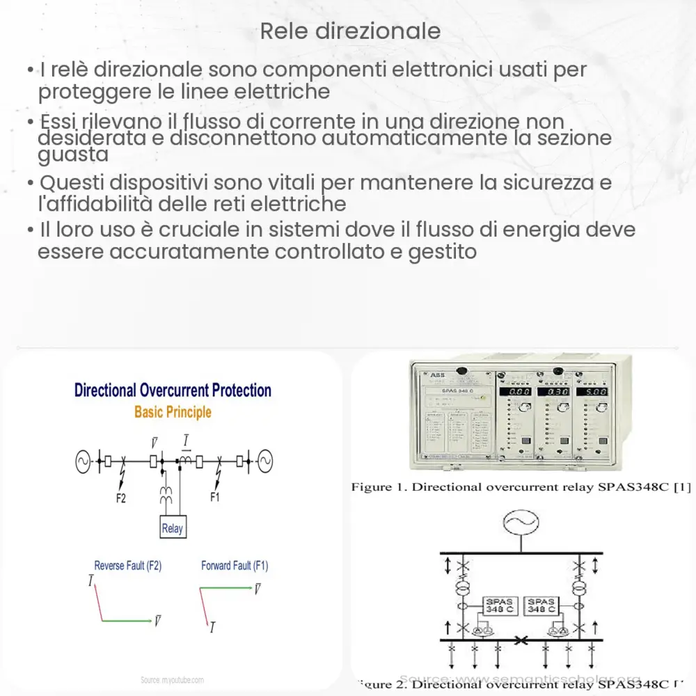 Relè direzionale – Electricity – Magnetism
