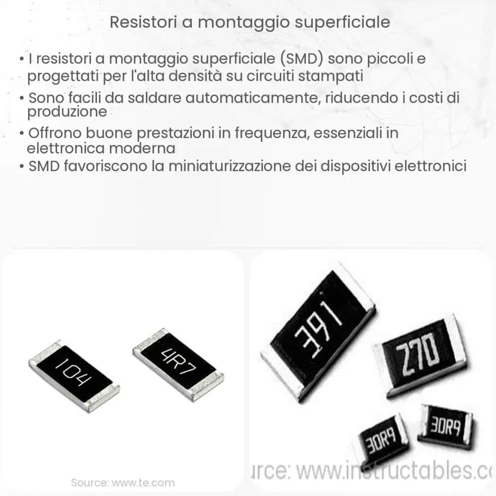 Resistori a Montaggio Superficiale – Electricity – Magnetism