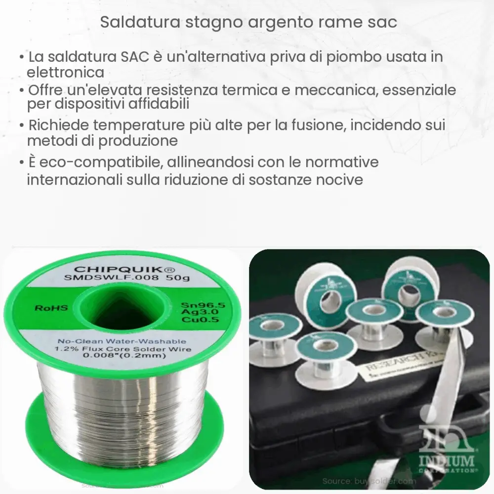 Saldatura Stagno-Argento-Rame (SAC)| Come funziona, Applicazione e Vantaggi