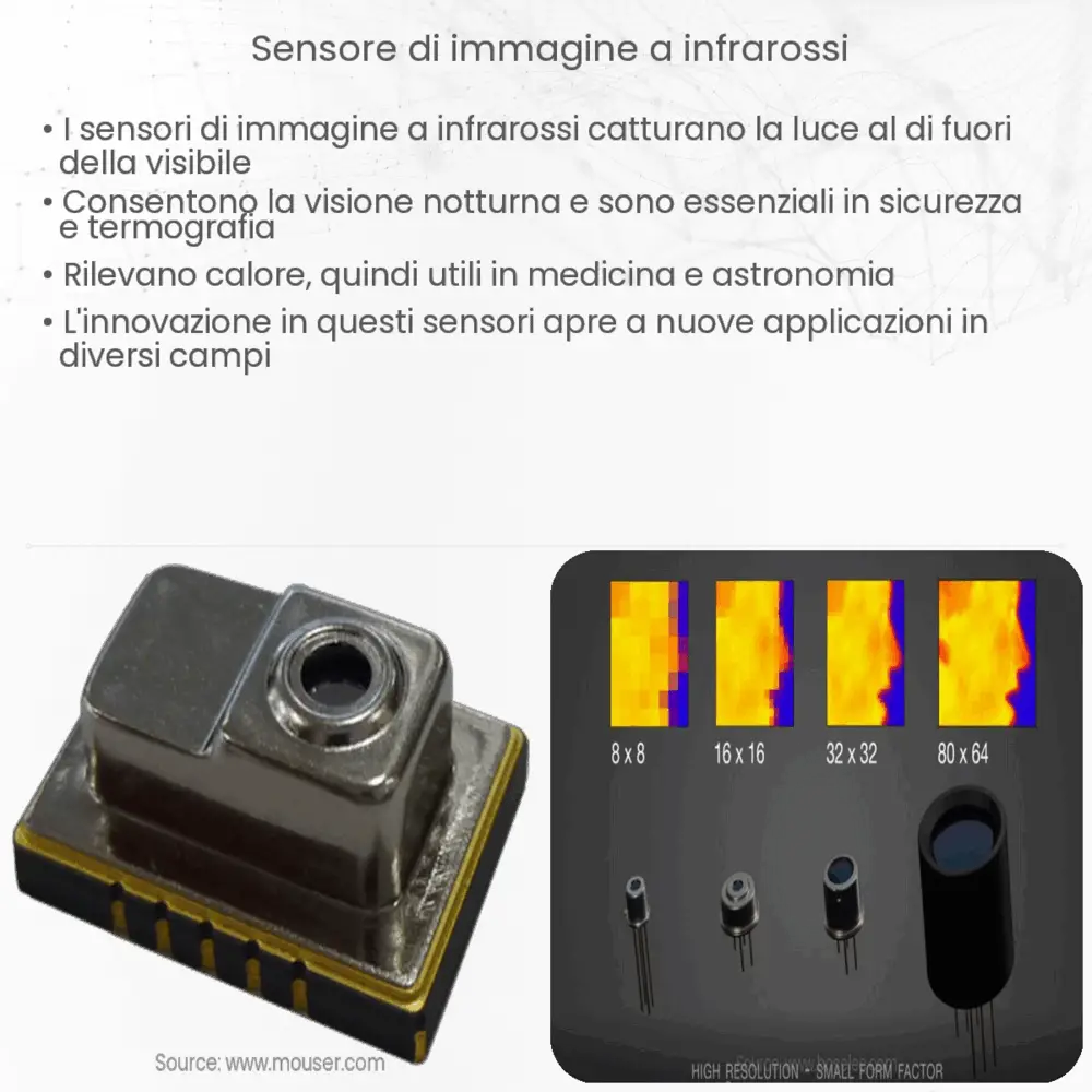 Sensore di immagine a infrarossi| Come funziona, Applicazione e Vantaggi