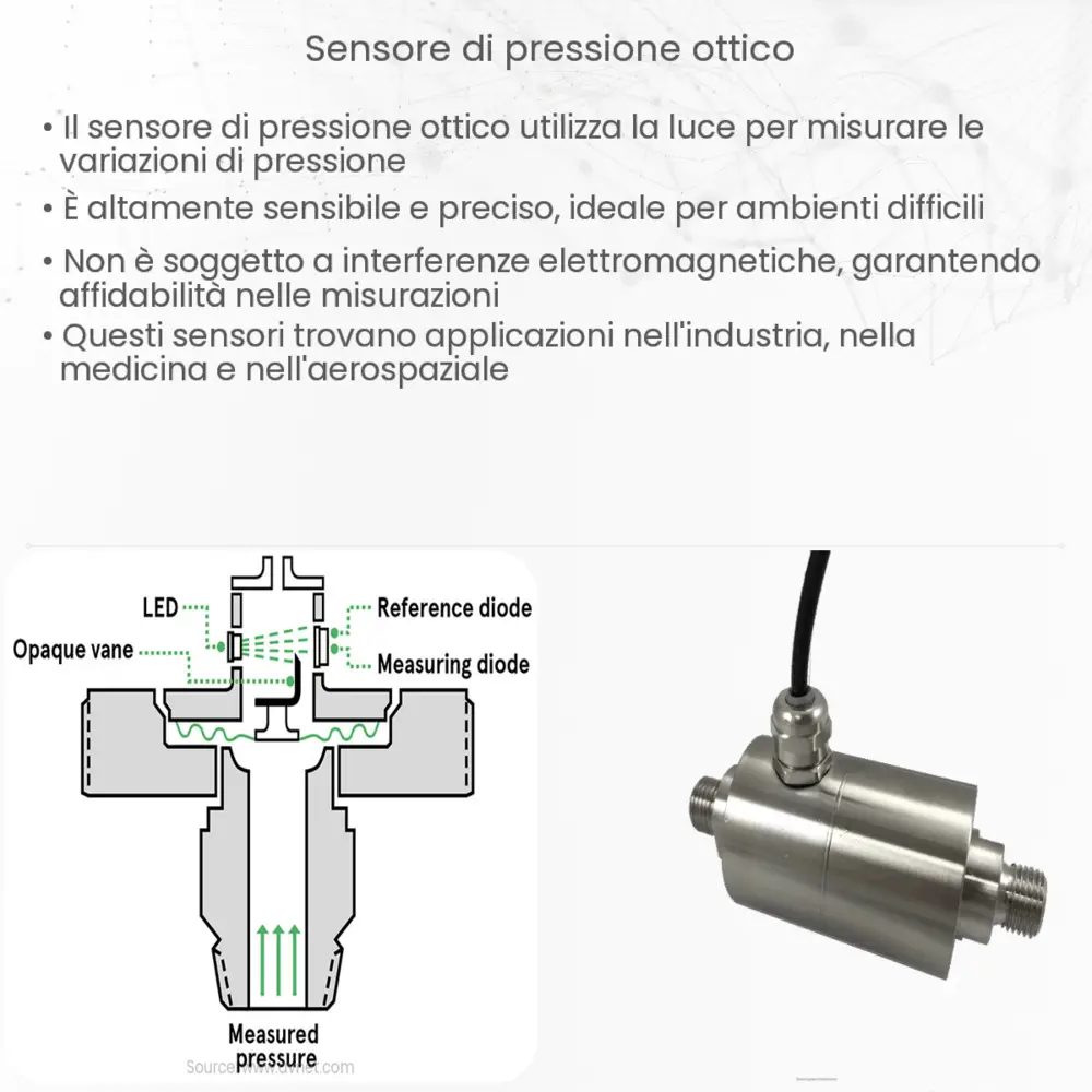 Sensore di pressione ottico – Electricity – Magnetism