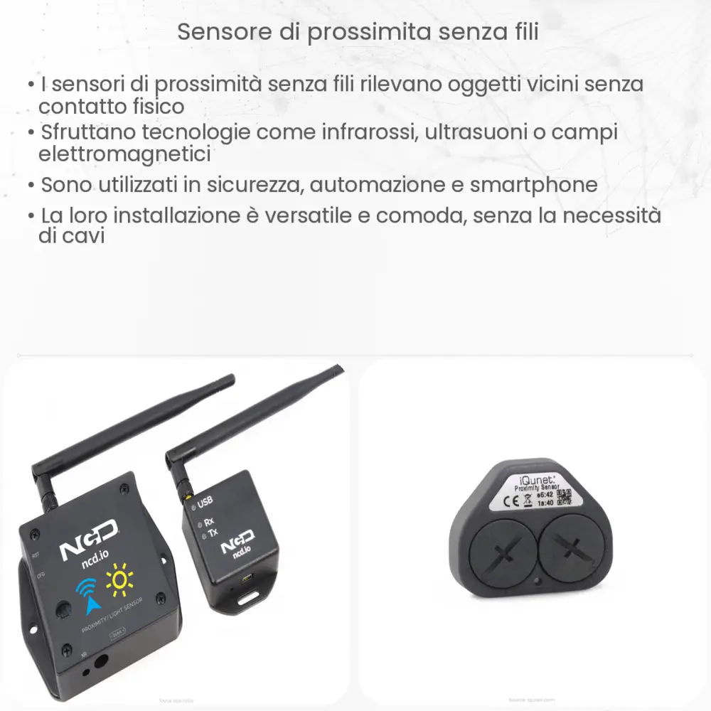 Sensore di prossimità senza fili – Electricity – Magnetism Sensore di prossimità senza fili – Electricity – Magnetism