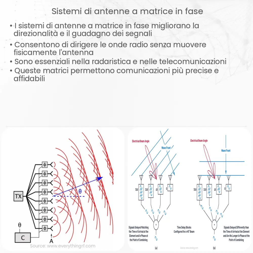 Sistemi di antenne a matrice in fase – Electricity – Magnetism