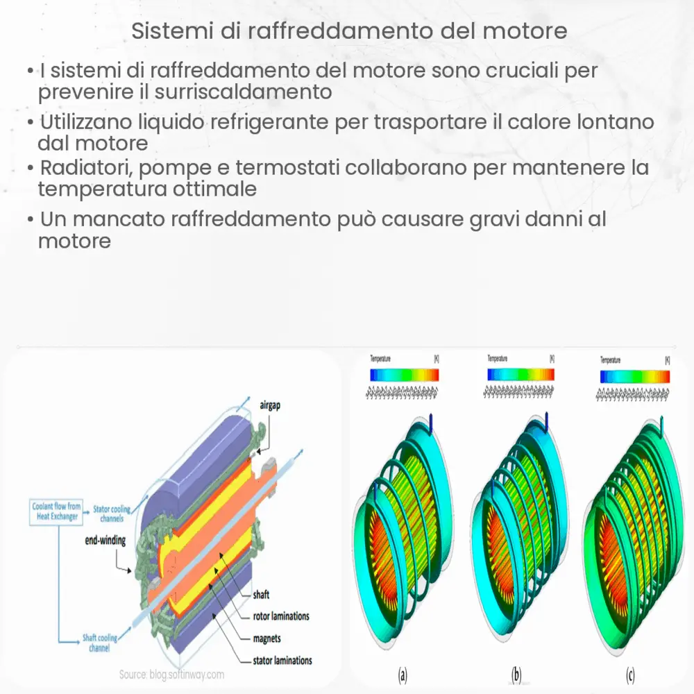 Sistemi di raffreddamento del motore| Come funziona, Applicazione e Vantaggi