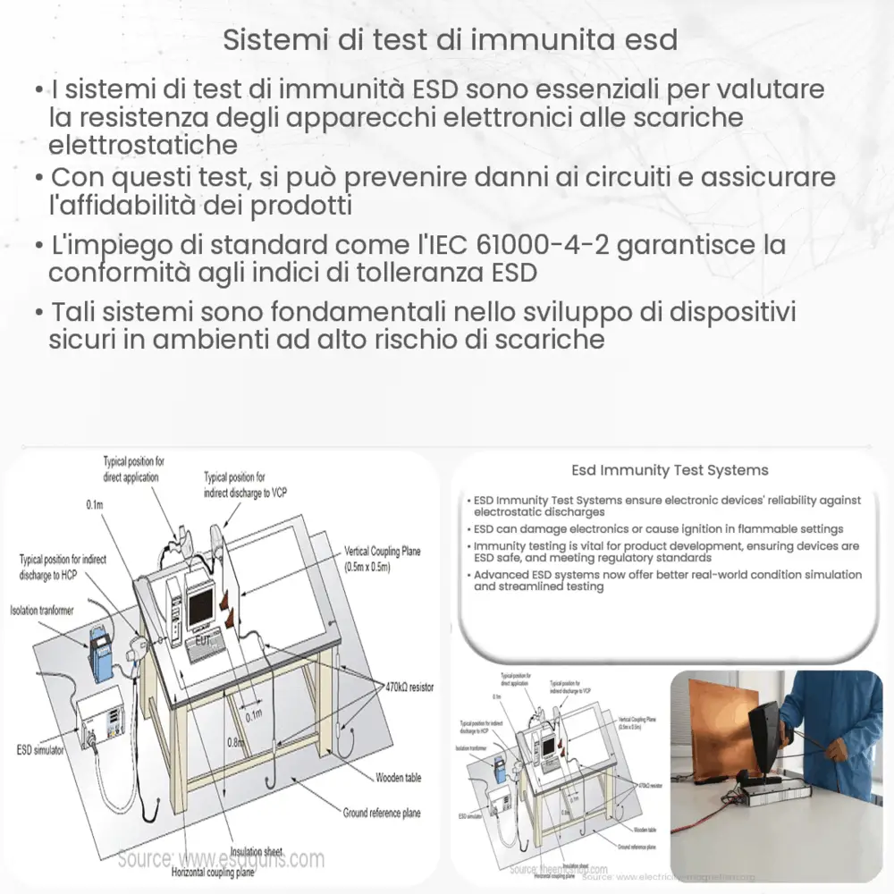 Sistemi di test di immunità ESD – Electricity – Magnetism