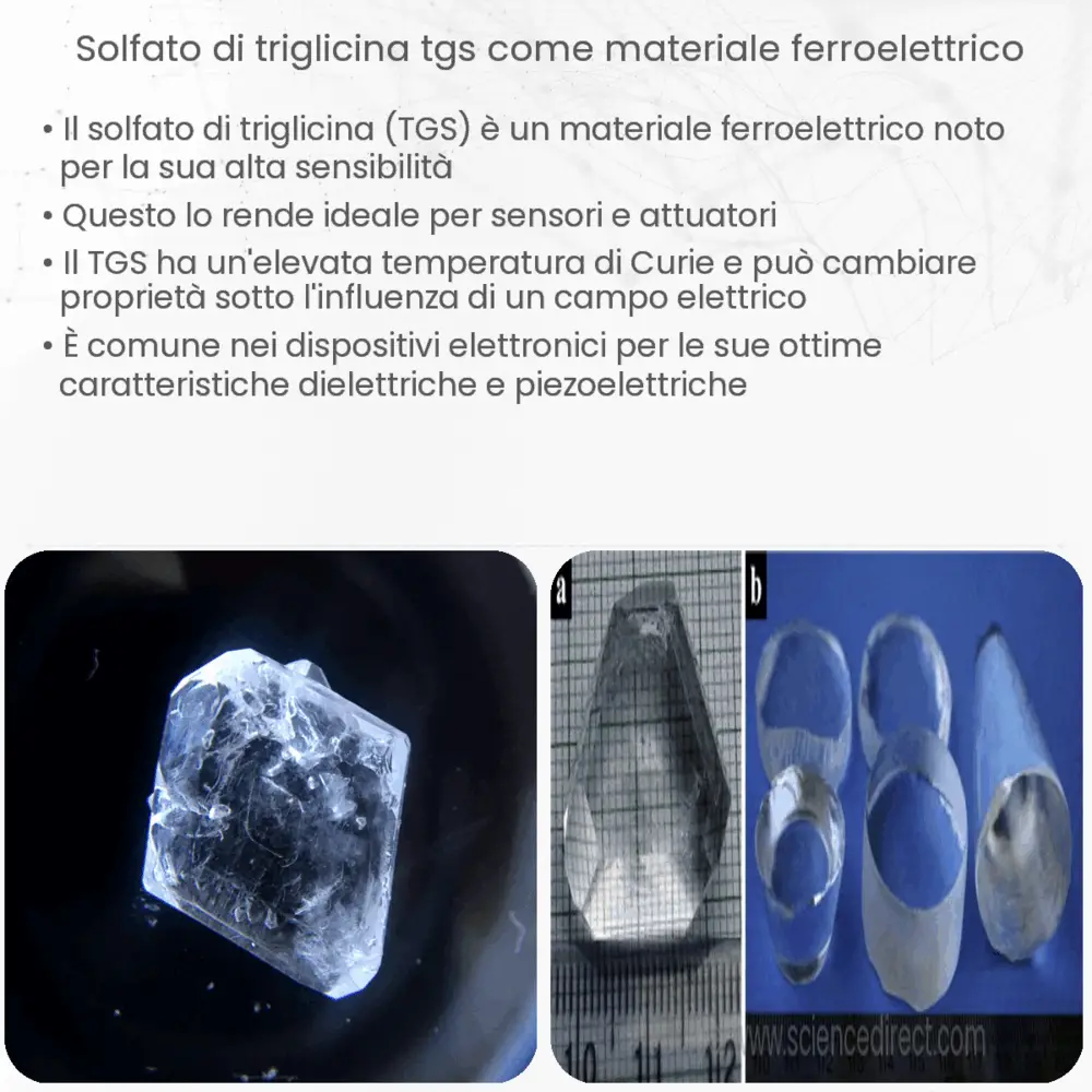 Solfato di triglicina (TGS) come materiale ferroelettrico – Electricity ...