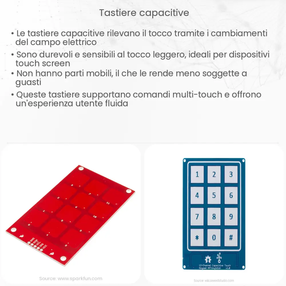 Tastiere capacitive – Electricity – Magnetism