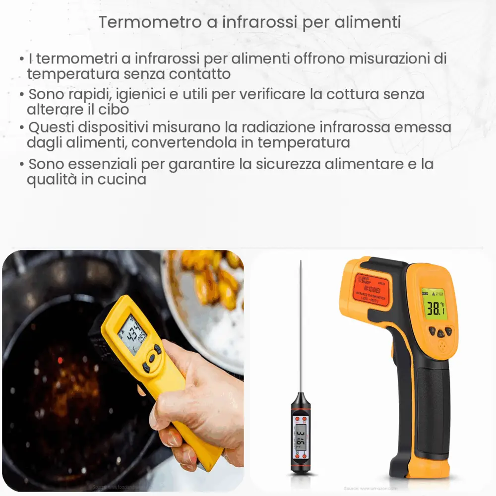 Termometro a infrarossi per alimenti| Come funziona, Applicazione e ...