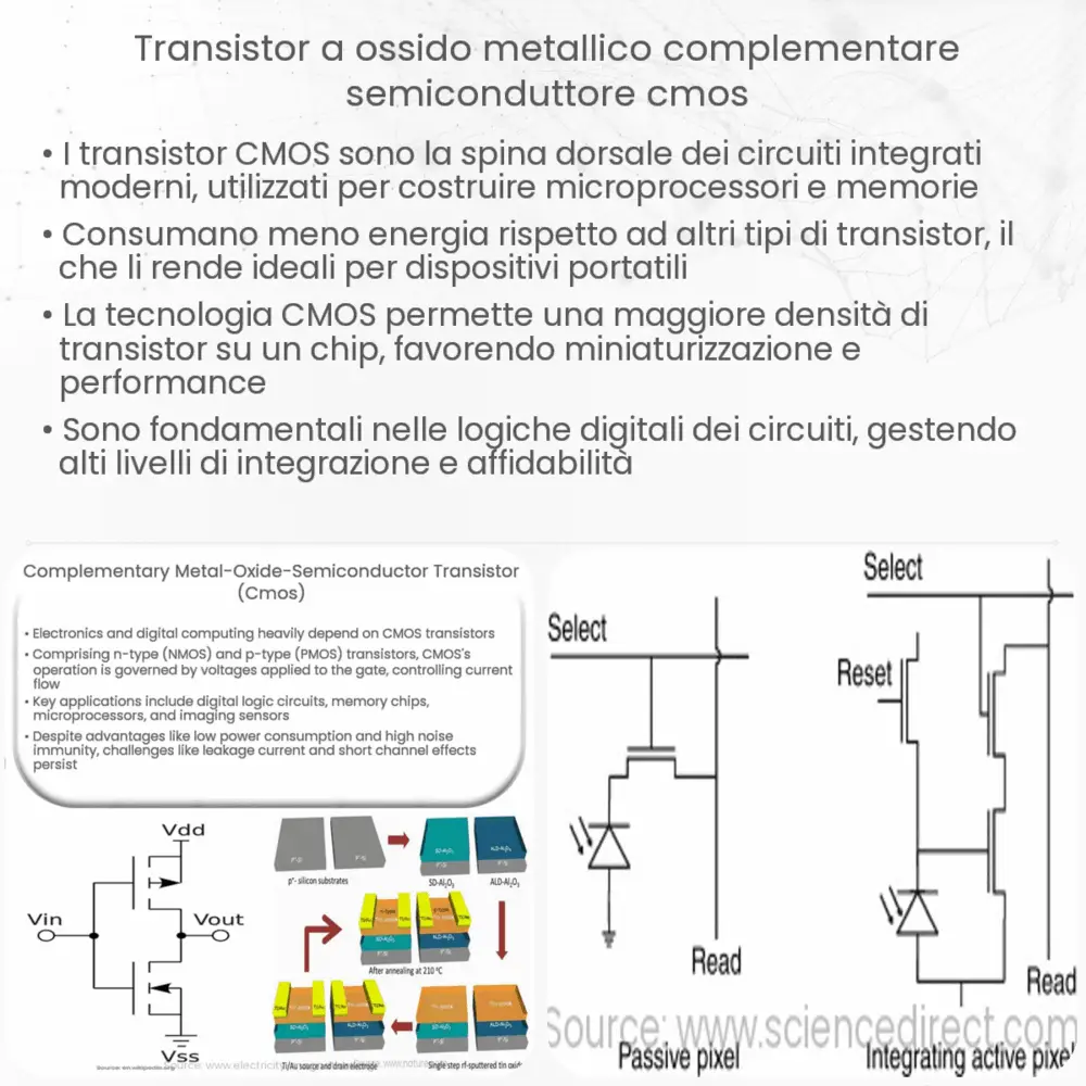 Transistor a Ossido Metallico Complementare-Semiconduttore (CMOS ...