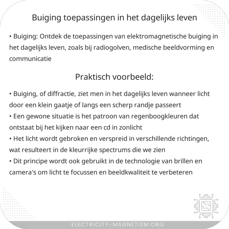 Buiging | Toepassingen in het Dagelijks Leven – Electricity – Magnetism