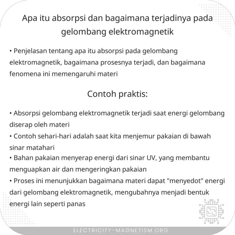 Apa Itu Absorpsi, dan Bagaimana Terjadinya pada Gelombang ...