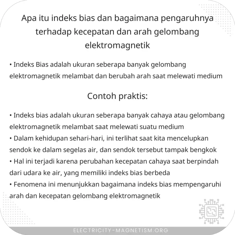 Apa Itu Indeks Bias, dan Bagaimana Pengaruhnya Terhadap Kecepatan dan ...