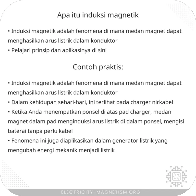 Apa Itu Induksi Magnetik? – Electricity – Magnetism