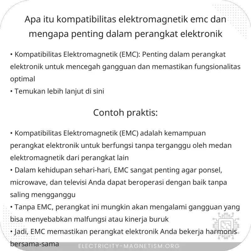 Apa Itu Kompatibilitas Elektromagnetik (EMC), dan Mengapa Penting dalam ...