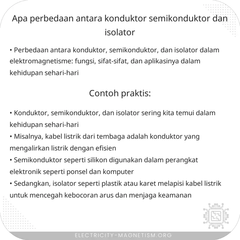 Rumus Semikonduktor Intrinsik | Memahami Dasar-Dasarnya