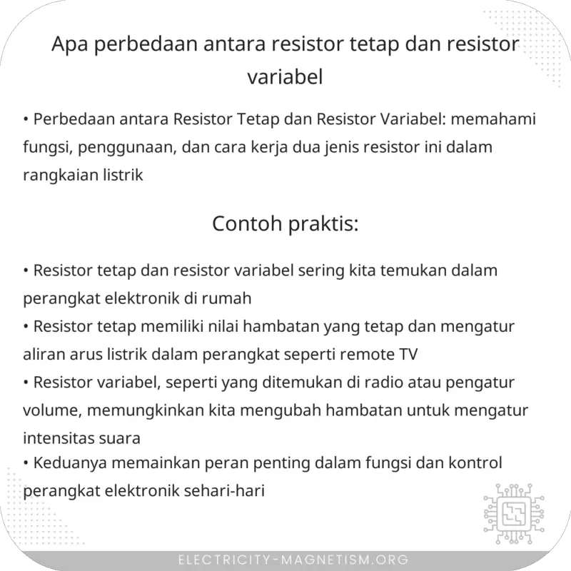Jenis Jenis Resistor Dan Fungsinya Hot Sex Picture Vrogue
