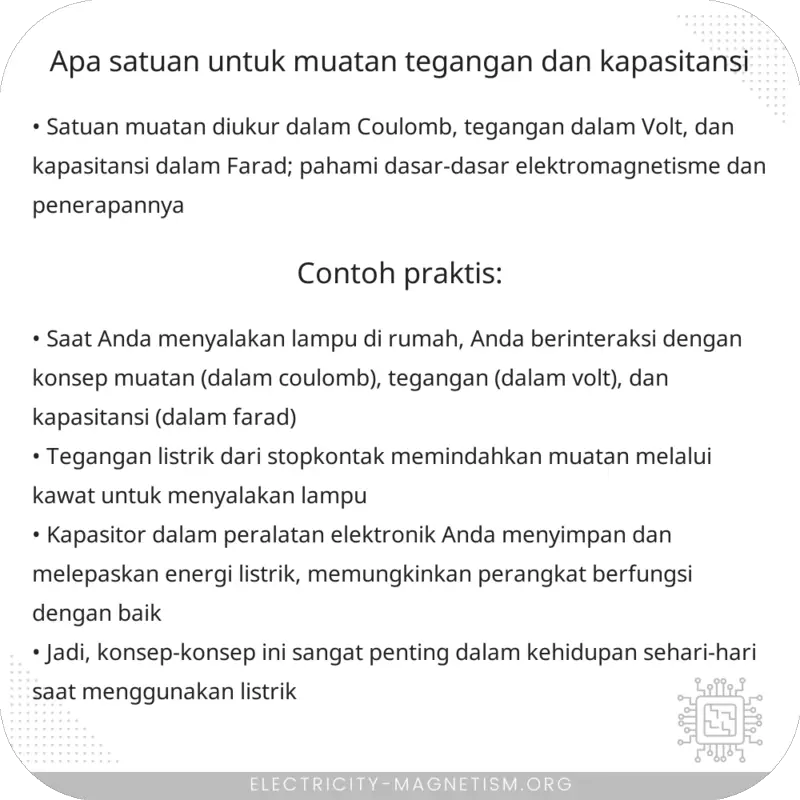 Apa Satuan Arus Listrik?