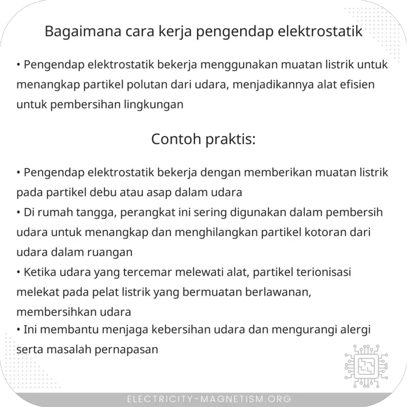 Bagaimana Cara Kerja Pengendap Elektrostatik?