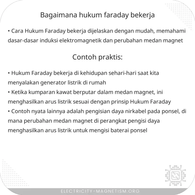 Bagaimana Hukum Faraday Bekerja? – Electricity – Magnetism