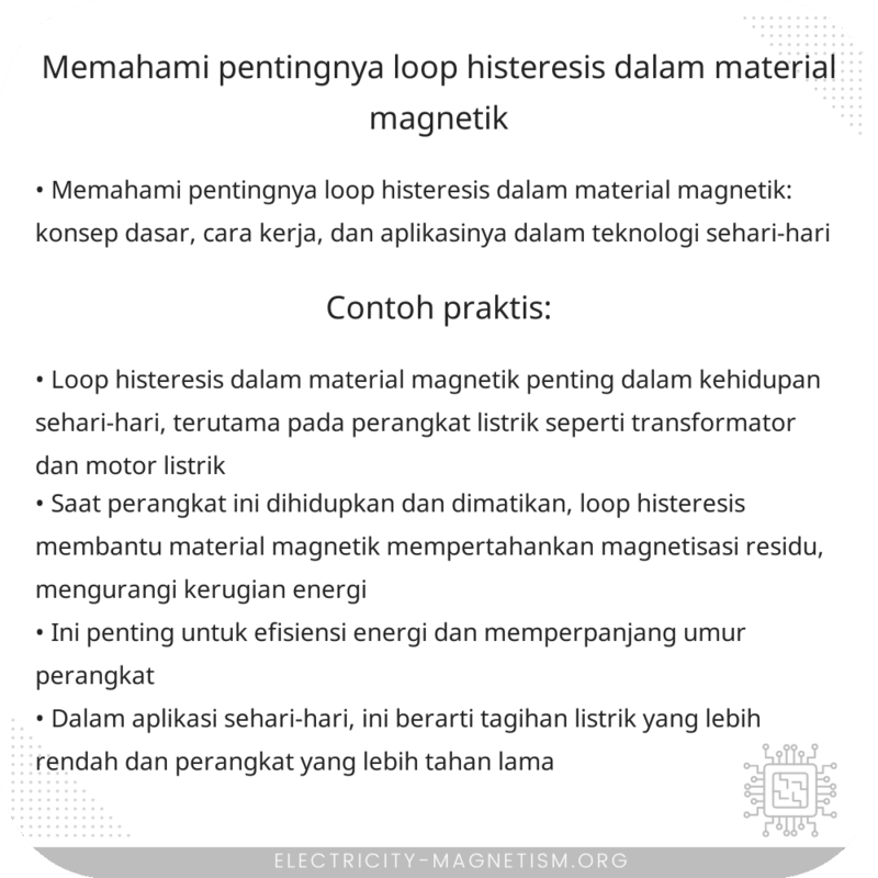 Memahami Pentingnya Loop Histeresis dalam Material Magnetik ...