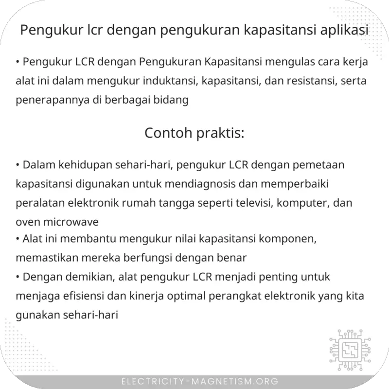 Pengukur LCR dengan Pengukuran Kapasitansi | Aplikasi – Electricity ... Pengukur LCR dengan Pengukuran Kapasitansi | Aplikasi – Electricity ...