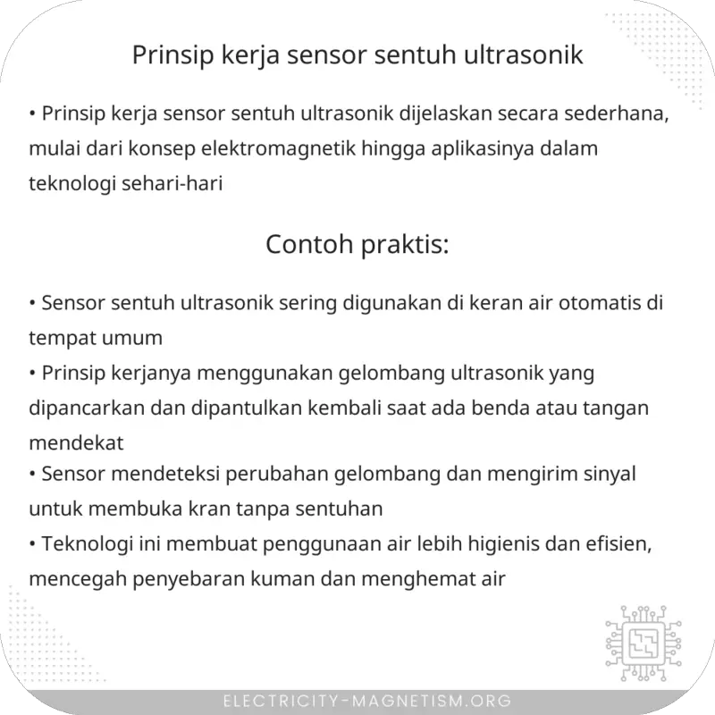 Sensor Ultrasonik | Aplikasi dan Penggunaannya