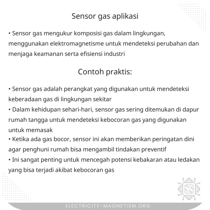 Sensor Gas | Aplikasi